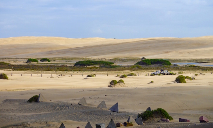 Port Stephens - Gigantische Sanddünen von Stockton Bight - Strände ...