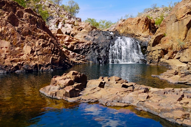 Edith Falls Leliyn - Herrliche Seen-Wasserfall-Idylle im Nitmiluk ...