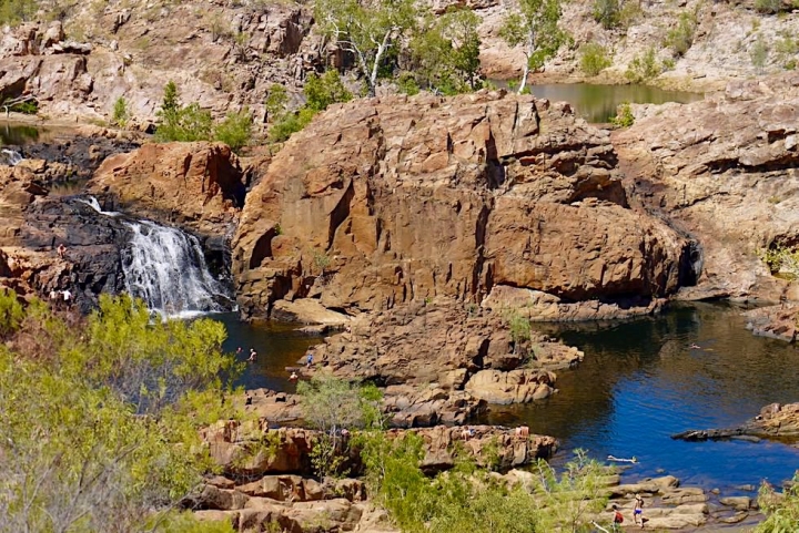 Edith Falls Leliyn - Herrliche Seen-Wasserfall-Idylle im Nitmiluk ...