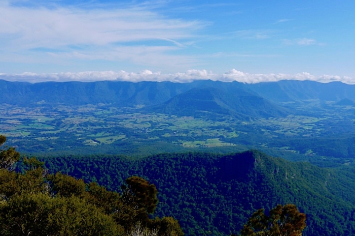 Mt Warning (Wollumbin), Border Ranges, Tweed Valley - Vulkanischer ...