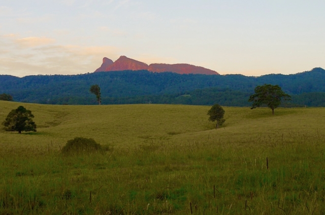Mt Warning (Wollumbin), Border Ranges, Tweed Valley - Vulkanischer ...