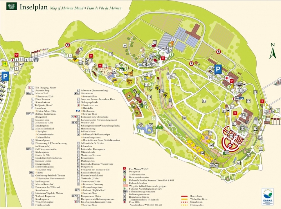 Insel Mainau - Blumenidylle, Schmetterlinge, Schloss & Baum-Giganten ...