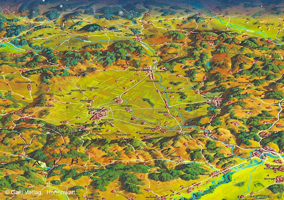 Ries-Ereignis - Schönste Geotope erklären Rieskrater-Entstehung ...