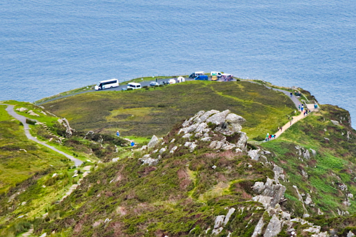 Slieve League - Wanderung & Ausblicke von schönsten Steilklippen ...